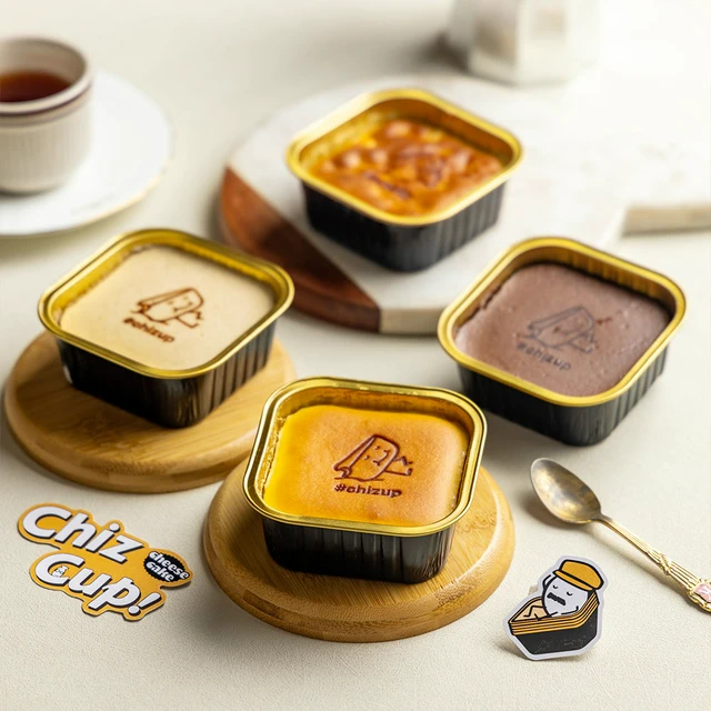 【ChizUP!】起司杯杯四入精裝禮盒_招牌黃金/雪戀草莓/濃情重巧克力/焦糖蘋果 | LINE 禮物