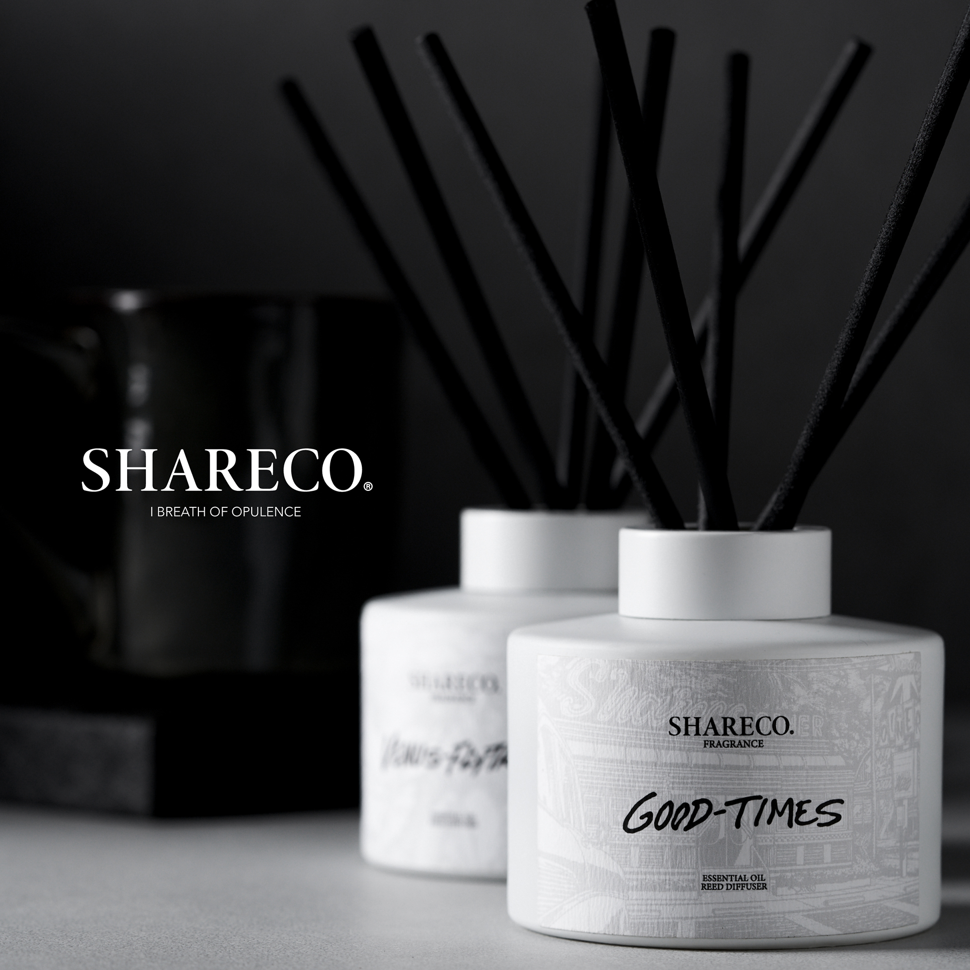 【活動限定優惠賣場】LINE禮物限定 → 兩瓶 7 折｜SHARECO 全新迷幻擴香｜饒舌才子ØZI 御用香氛 捕蠅草 迷幻茉莉 美好時光（男生室內香氛、生日禮物） | LINE 禮物