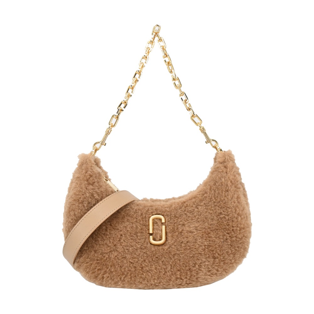 [平輸版] 【MARC JACOBS】 THE TEDDY CURVE 泰迪鏈帶手提/肩背包(棕)真品平輸 | LINE 禮物