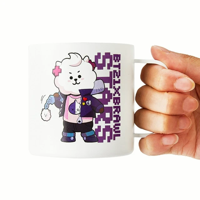【LINE FRIENDS】BT21 X BS_BIBI RJ 馬克杯 (400ml) | LINE 禮物
