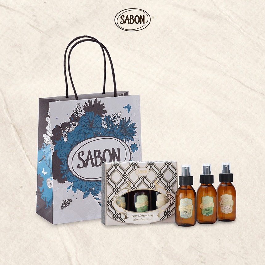 【SABON】織物香氛噴霧旅行組 (100ml x3) | LINE 禮物