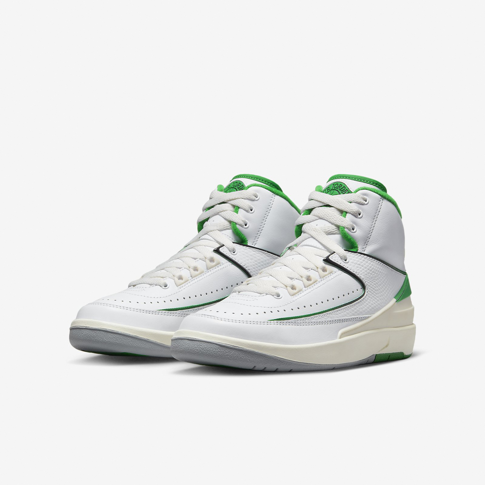 [ACS] Nike Air Jordan 2 Retro GS 白 幸運綠 女鞋 大童鞋 AJ2 喬丹 2代 DQ8562-103 | LINE 禮物