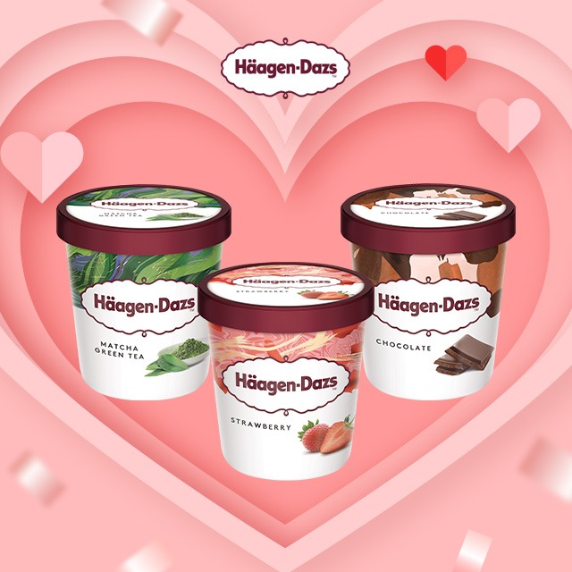 [品牌週限定]【Häagen-Dazs哈根達斯】(外帶)絕對甜寵品脫3入$888好禮即享券 | LINE 禮物