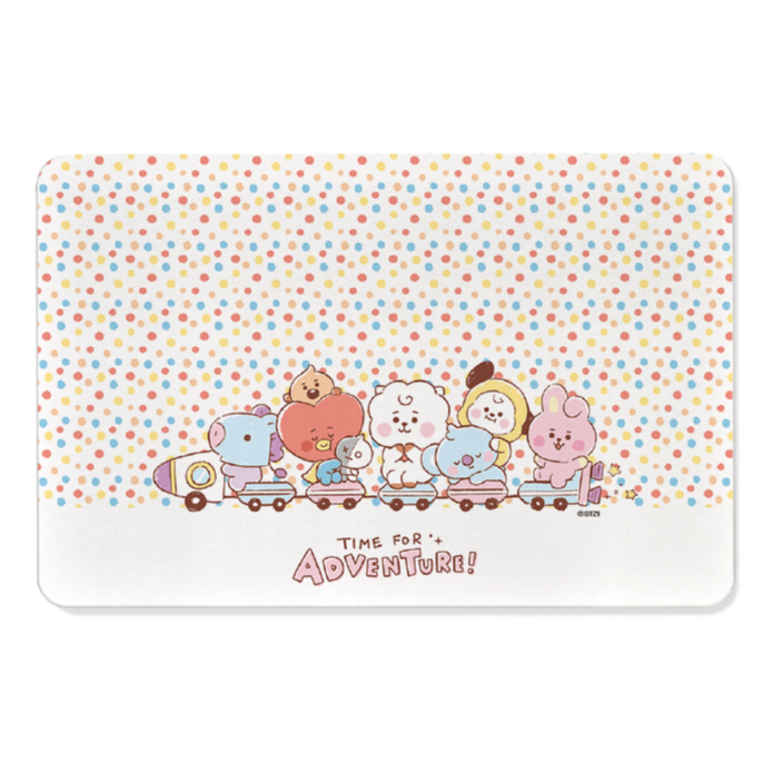 【HORLaY】BT21 冒險火箭隊．硅藻土地墊｜正版授權｜ 速乾吸水 | LINE 禮物