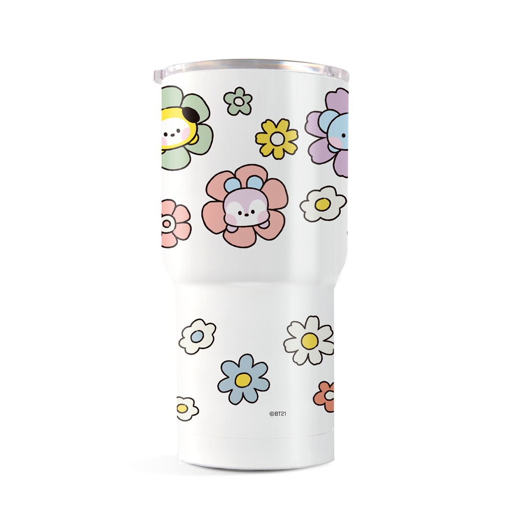 【HORLaY】BT21正版授權｜不鏽鋼真空冰霸杯 保溫保冰杯 (迷你花花/我愛夏天/Color Rabbit/Baby款全系列) | LINE 禮物