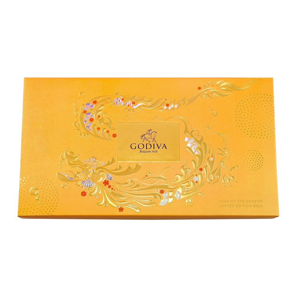 【GODIVA】新年片裝巧克力禮盒28片裝 | LINE 禮物