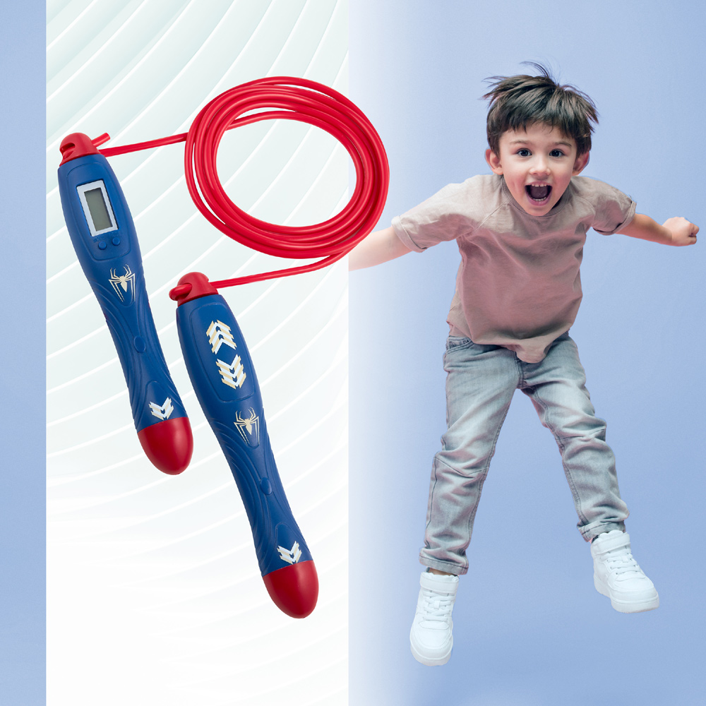 畢業禮物【InfoThink】迪士尼系列數位計數跳繩-蜘蛛人(健康養成計畫) | LINE 禮物