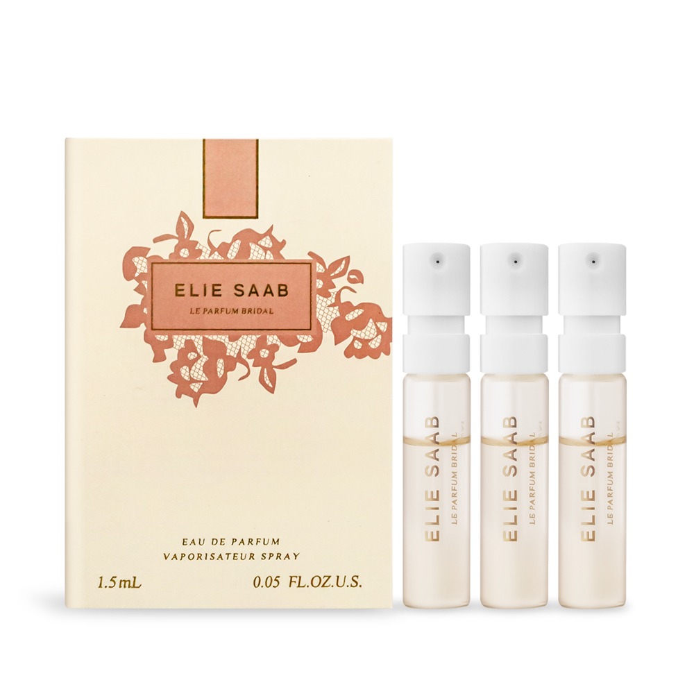 【ELIE SAAB】浪漫蕾絲淡香精(1.5ml)X3-香水隨身針管試香 | LINE 禮物