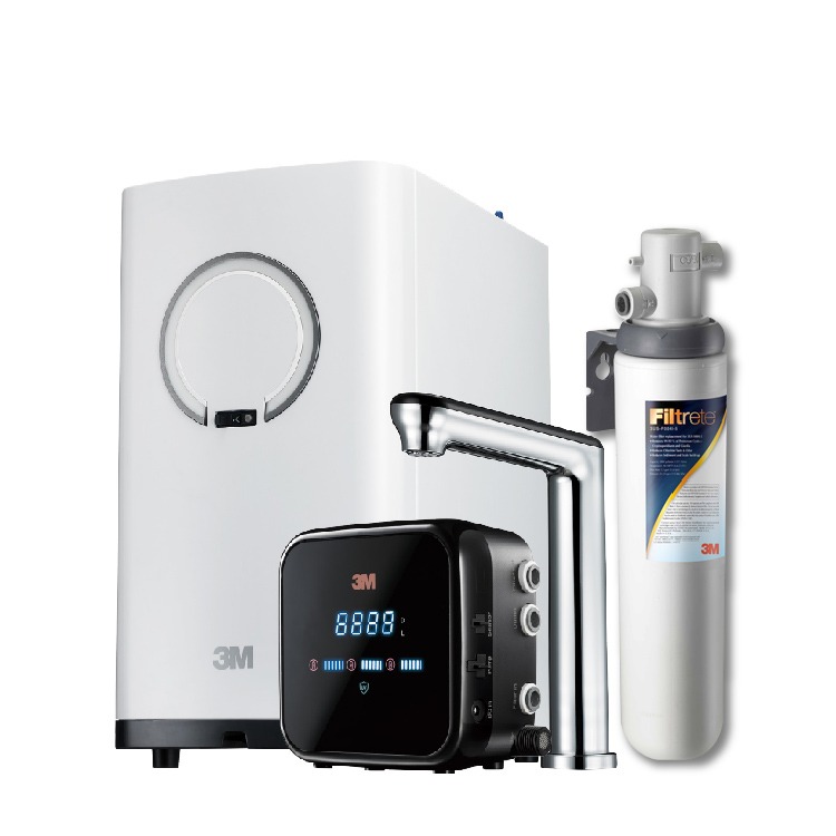 《3M》HEAT2500櫥下型觸控式雙溫飲水機《搭3M S004淨水器+G1000 UV智能飲水監控器》★變頻加熱，精準恆溫★熱桶4.2 L大容量 | LINE購物商城