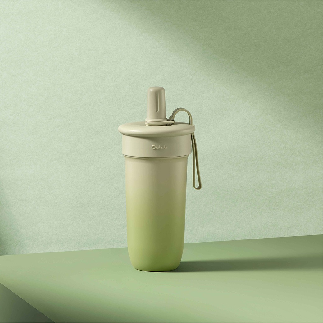 【Oolab良杯製所】 ️新品｜奶蓋師系列 豆沙吸管杯800ml-抹茶奶霜 | LINE 禮物