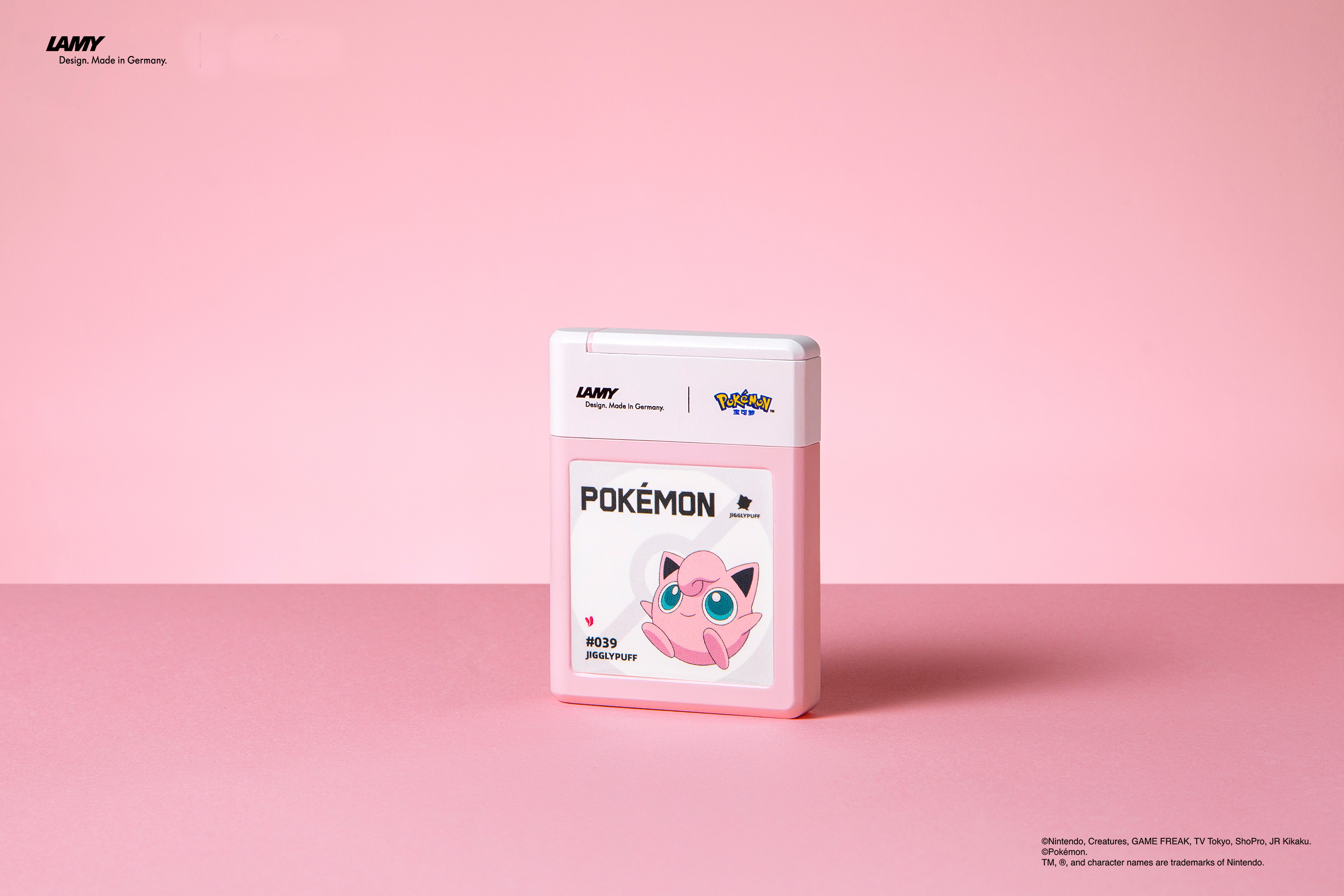 《LAMY x Pokémon》 聯名限量 鋼筆用卡式墨水管－黑色 / 皮卡丘+胖丁《限量商品》 - 官方直營旗艦館 | LINE 禮物