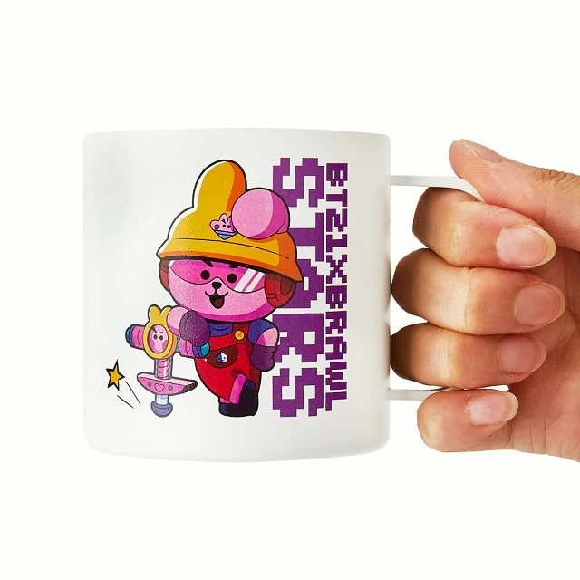 【LINE FRIENDS】BT21 X BS_JACKY COOKY 馬克杯 (400ml) | LINE 禮物