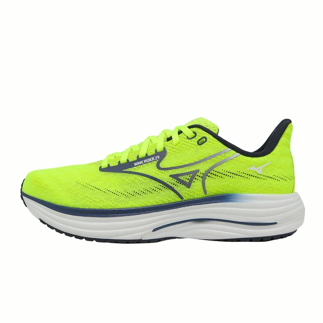[ACS] Mizuno 慢跑鞋 Wave Rider 29 男鞋 螢光黃 黑 緩震 運動鞋 美津濃 J1GC2503-51 | LINE 禮物