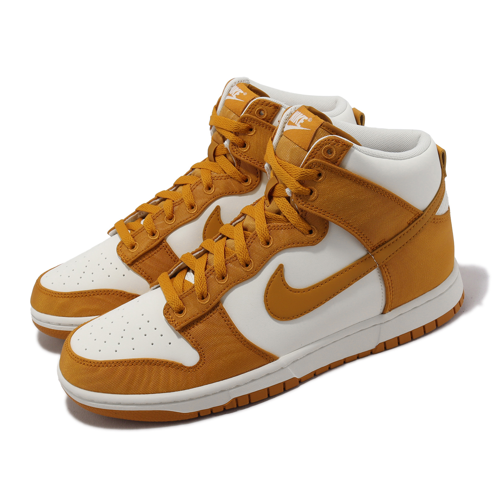 [ACS] Nike 休閒鞋 Dunk HI Retro SE 男鞋 白 棕 高筒 Monarch 皮革 DV7223-800 | LINE 禮物