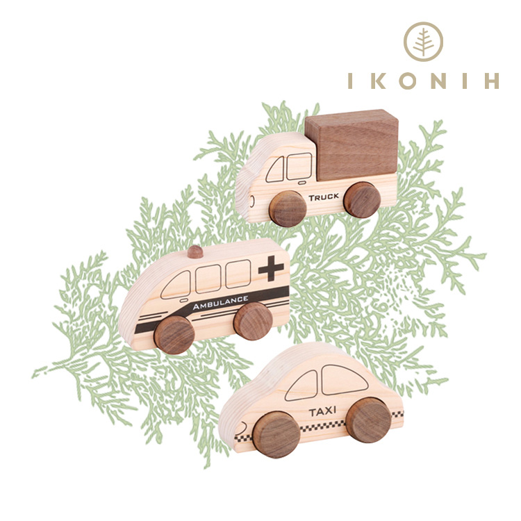 【IKONIH】日本檜木工作車組 | LINE 禮物