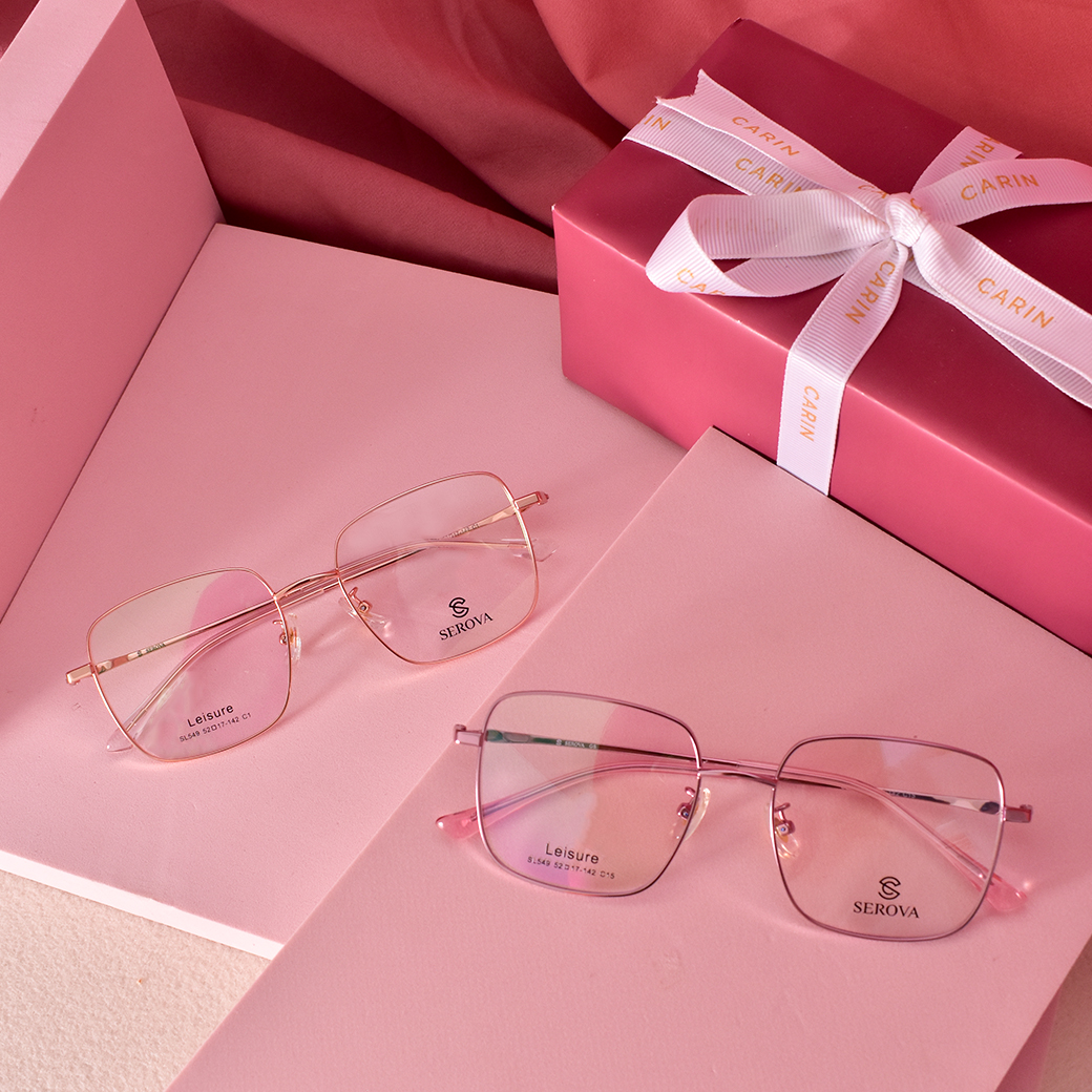 【金橘眼鏡】SEROVA｜SL549 (二色) 韓風俐落方框款 (免費加贈抗藍光鏡片) | LINE 禮物