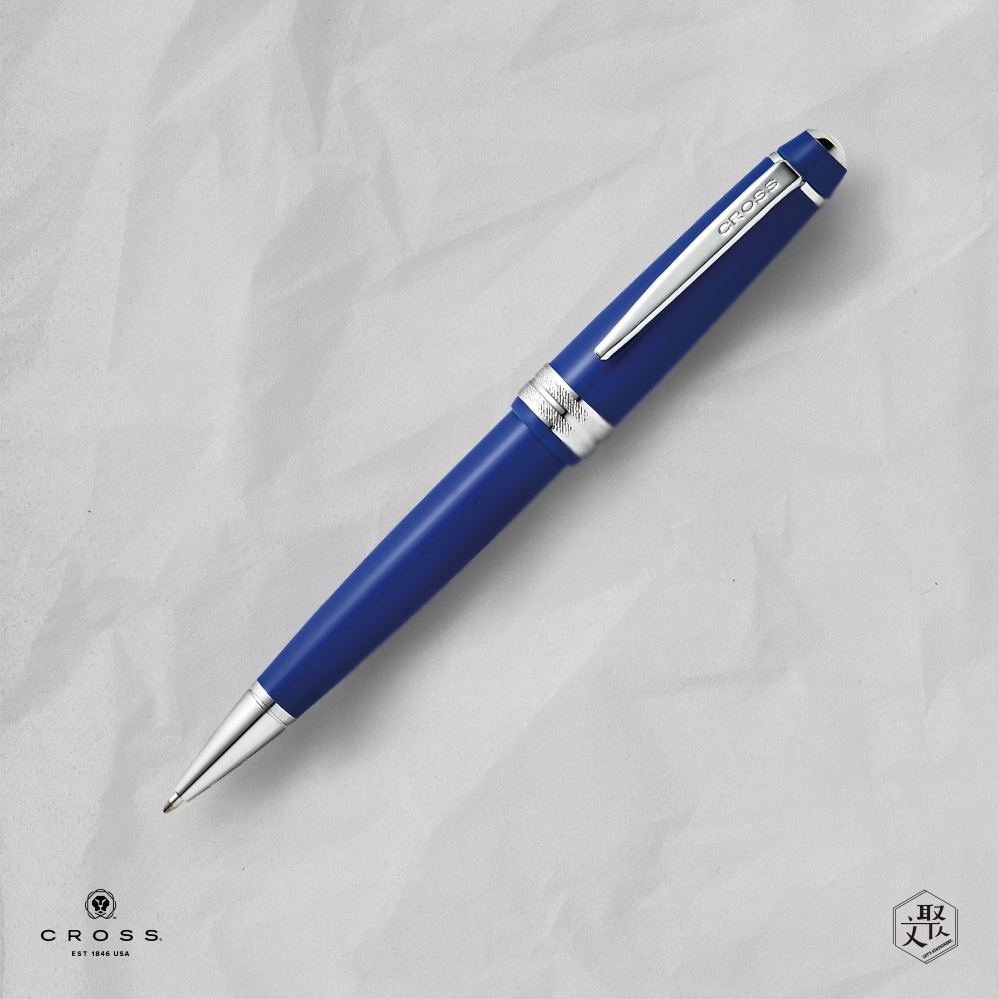 【CROSS】 Bailey Light貝禮輕盈系列亮藍原子筆 (原廠正貨) | LINE 禮物