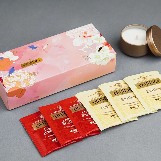 💖獅子座生日快樂💖【TWININGS唐寧茶】唐寧經典香氛茶饗小禮+唐寧茶黑色小茶罐 生日禮物 | LINE 禮物
