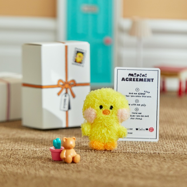 【LINE FRIENDS】mini minini selini 絨毛玩偶 | LINE 禮物