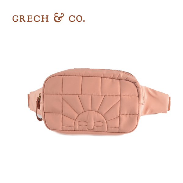 Grech&Co. 腰包 夕陽紅 (兒童時尚腰包/舒適輕量/永續發展 環保材質/兒童禮物) | LINE 禮物