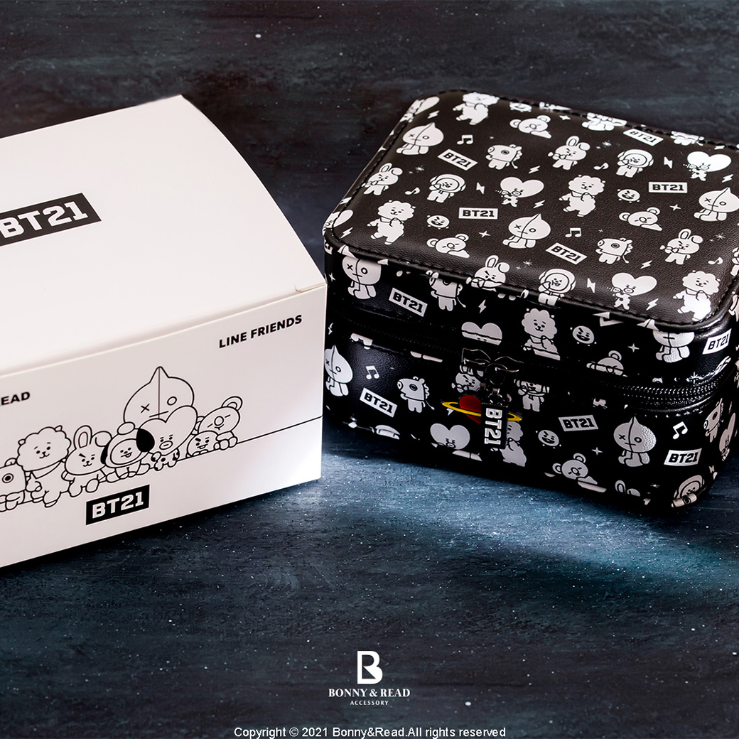 【BONNY&READ飾品】 BT21 BTS人氣角色 飾品盒 飾品收納盒 | LINE 禮物