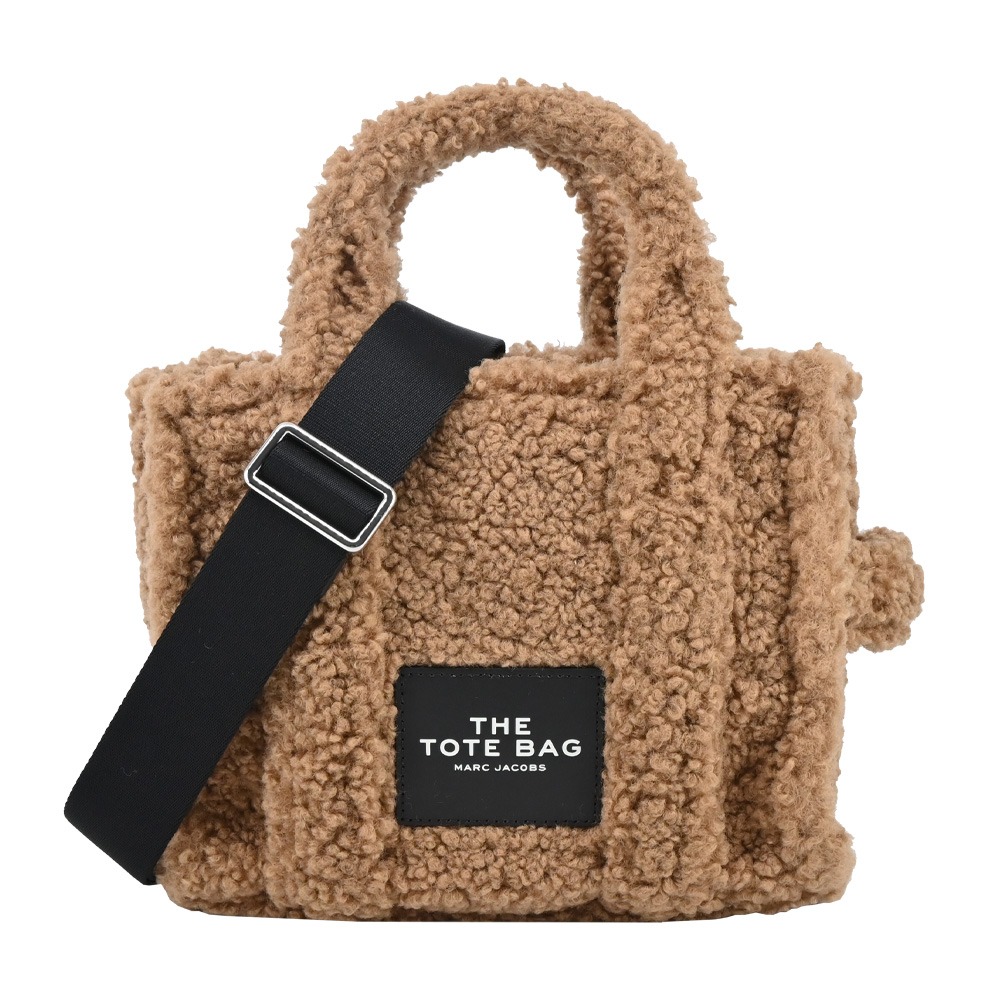 [平輸版] 【MARC JACOBS】THE TEDDY MINI TOTE泰迪兩用托特包(迷你/駝) 真品平輸 | LINE 禮物
