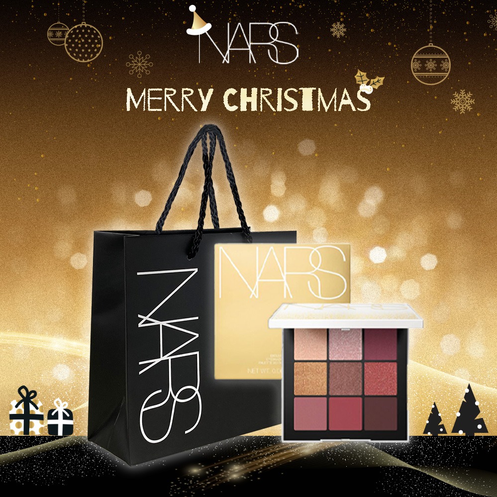 【NARS】聖誕交換禮物🔥流金夜閃9色眼彩盤 今年最閃亮的性感雙眼 聖誕派對驚豔全場 | LINE 禮物