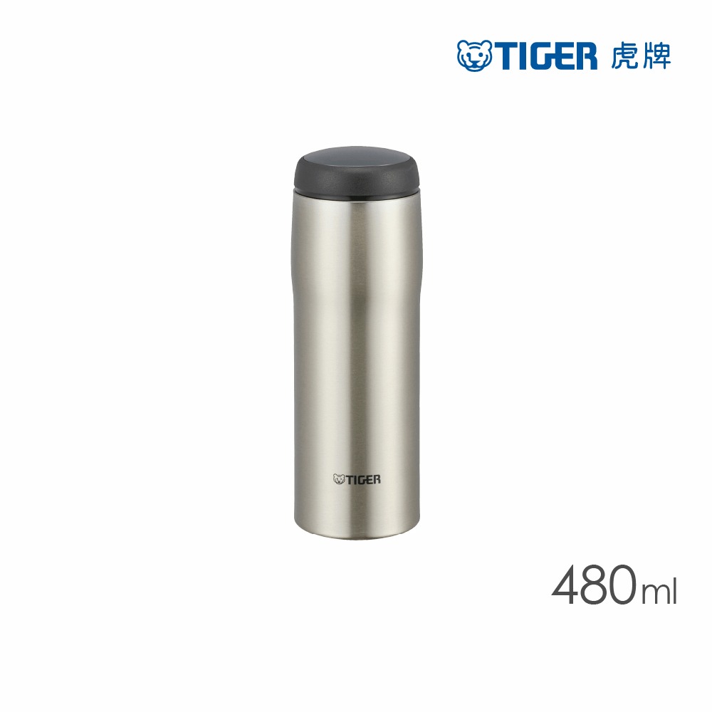 【TIGER虎牌】旋蓋不鏽鋼保溫保杯(日本製)(480ml / MJA-B048 不鏽鋼) | LINE 禮物